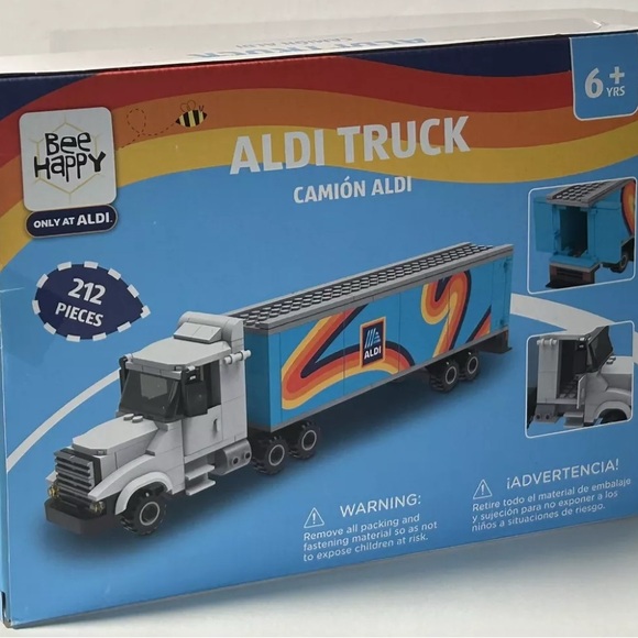 Aldi | Toys | Aldi Bricks Truck Buildable Model Toy Limited Release 224 ...